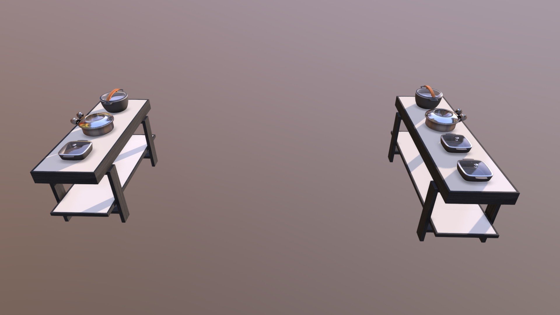Induction Tables 44441-10 , 44441-11 - 3D model by merlinbuffetsystems ...