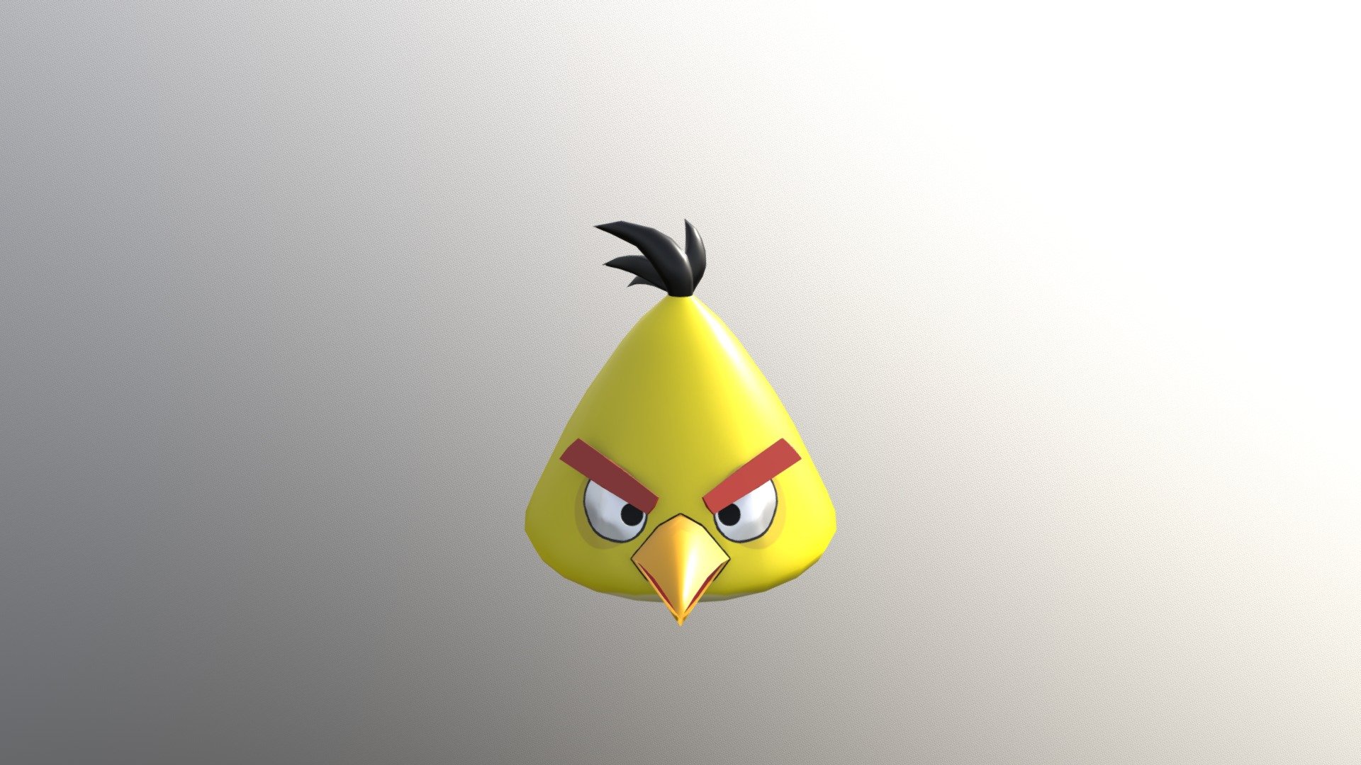 Angry Birds Chuck - Buy Royalty Free 3D model by R0XYDE (@eporoli ...