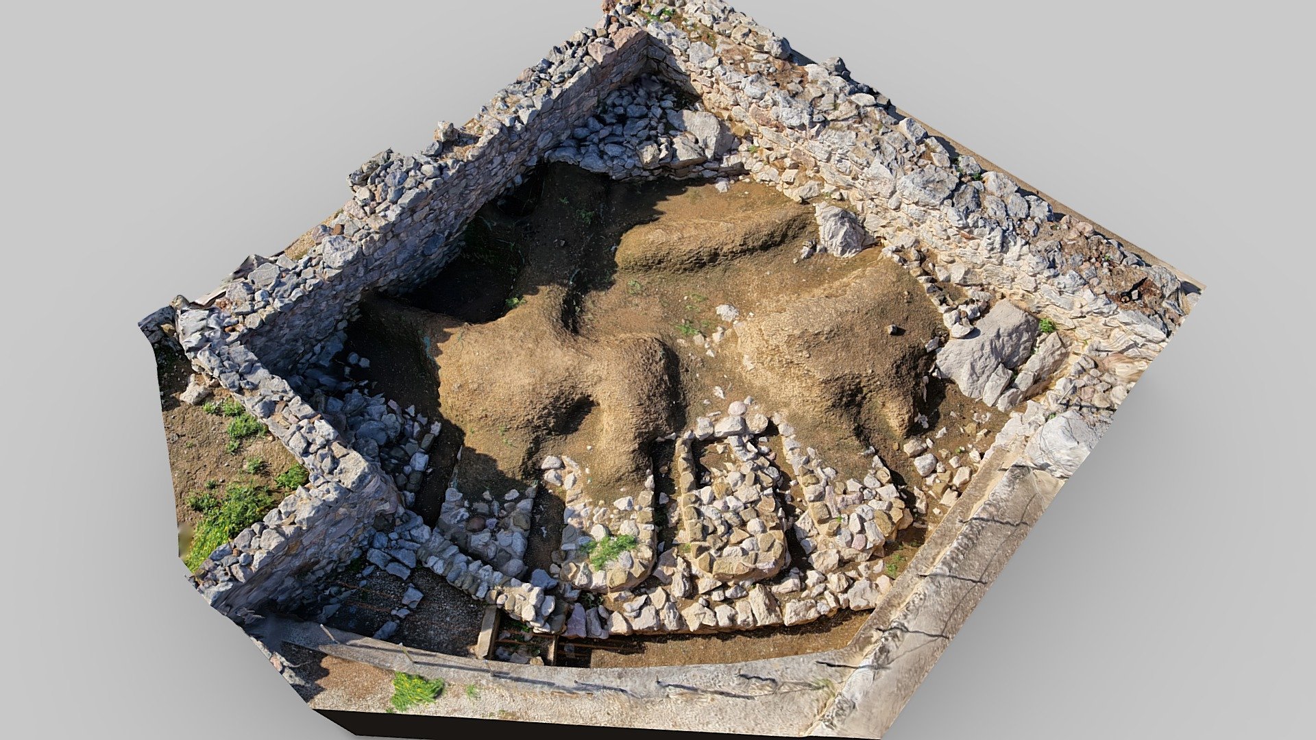 Tiryns Early Helladic Building - Download Free 3D model by artfletch [784d96b] - Sketchfab
