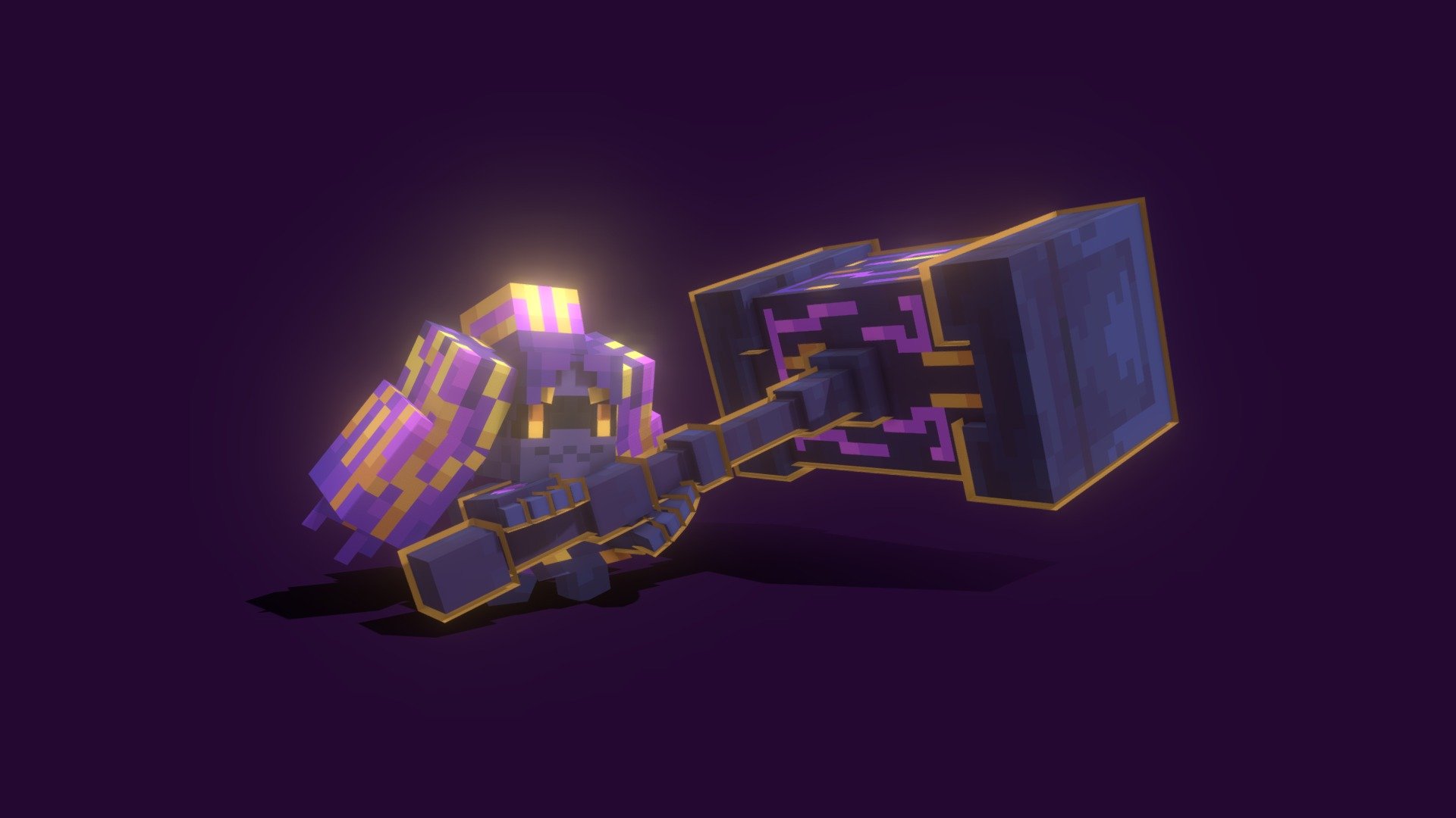 Tinkaton Cyberpunk Shiny (Cobblemon) - 3D model by PokeResort ...