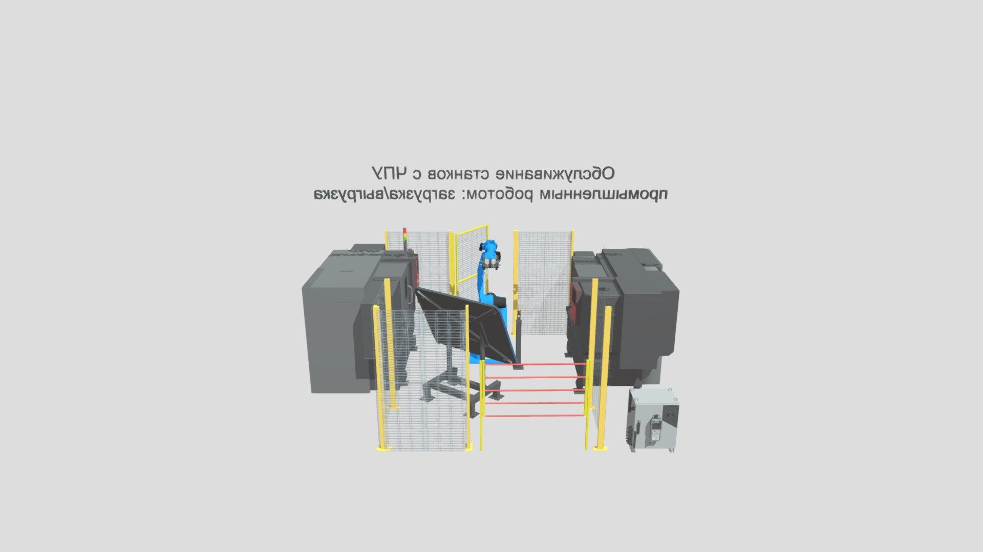 CNC and robot andr - 3D model by Crprobotrus [78501b5] - Sketchfab