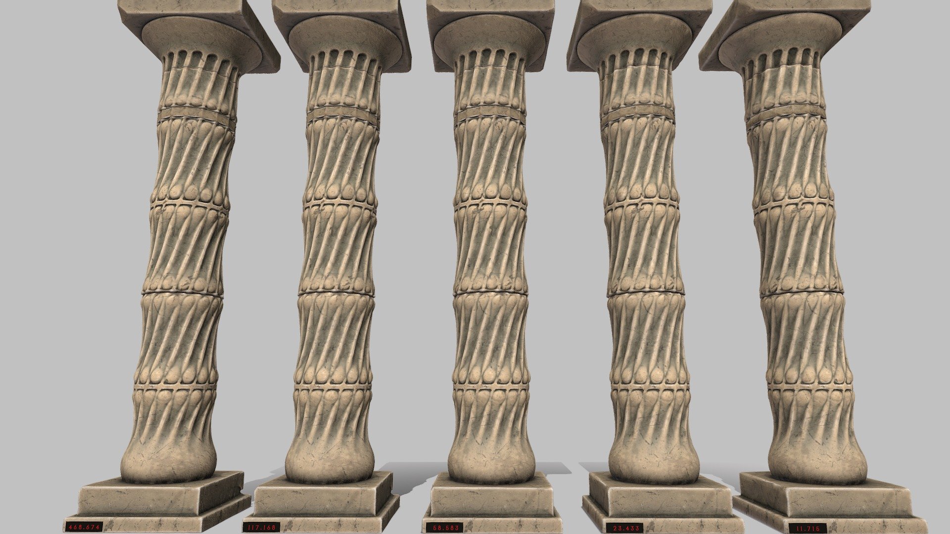 Column 2 - Download Free 3D model by Nol22 (@manoloescobedo22) [78505e8 ...