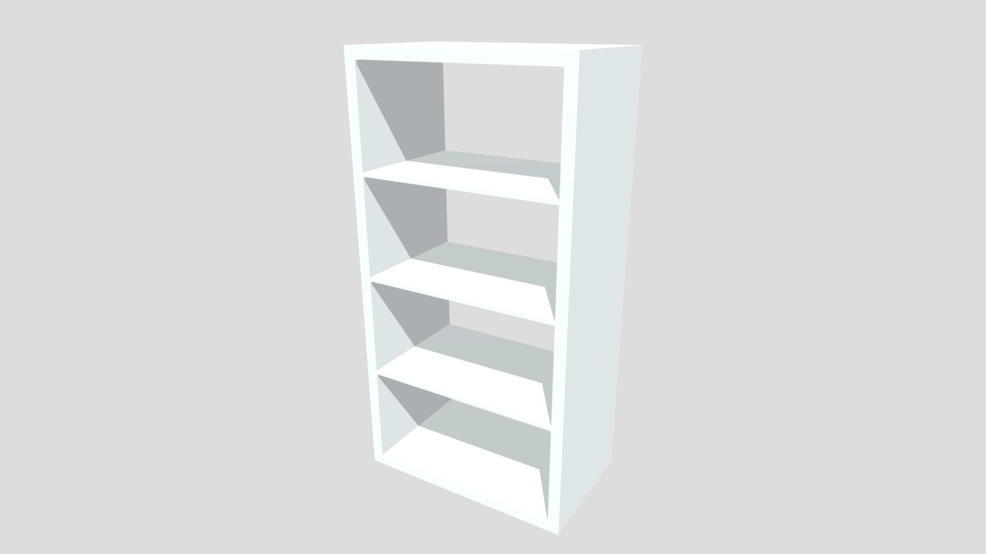 White shelf - Download Free 3D model by antontomilenko19 ...