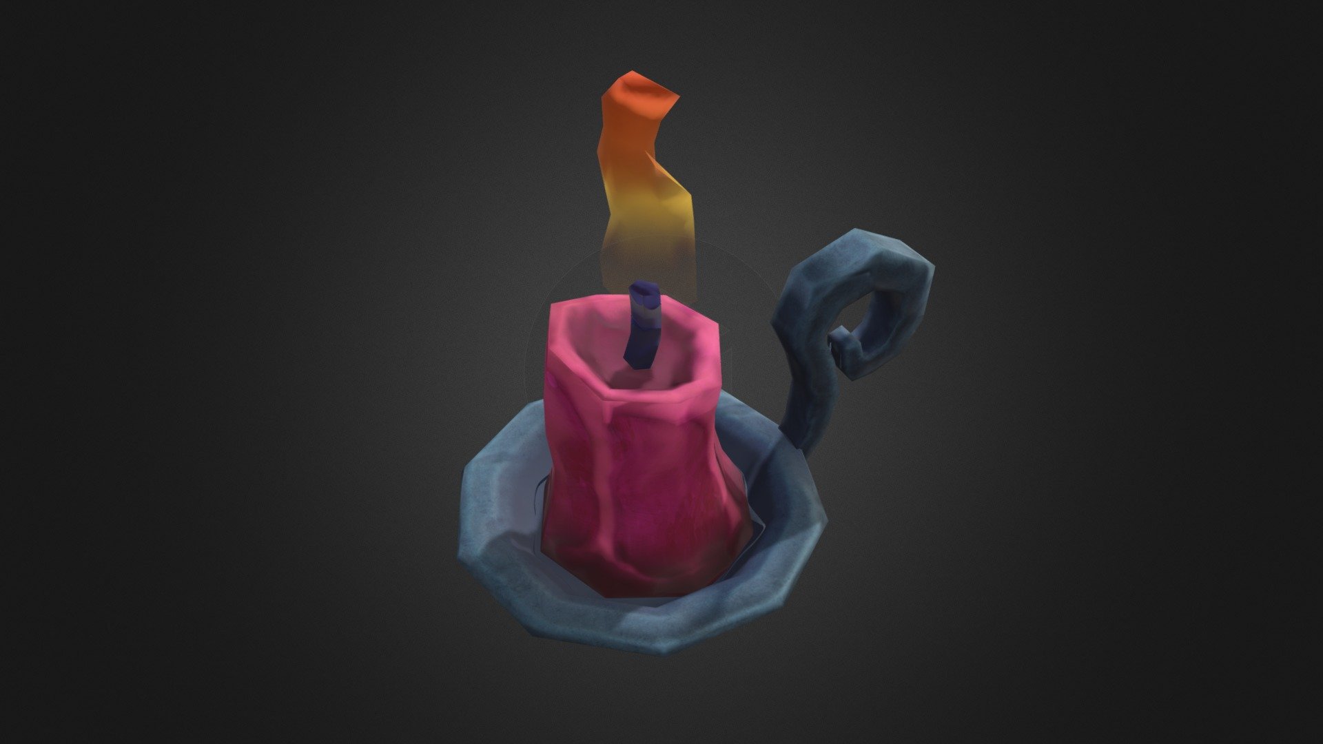 Stylized Candle - 3D model by Jelena Kotlas (@Jeleko) [78511a7] - Sketchfab