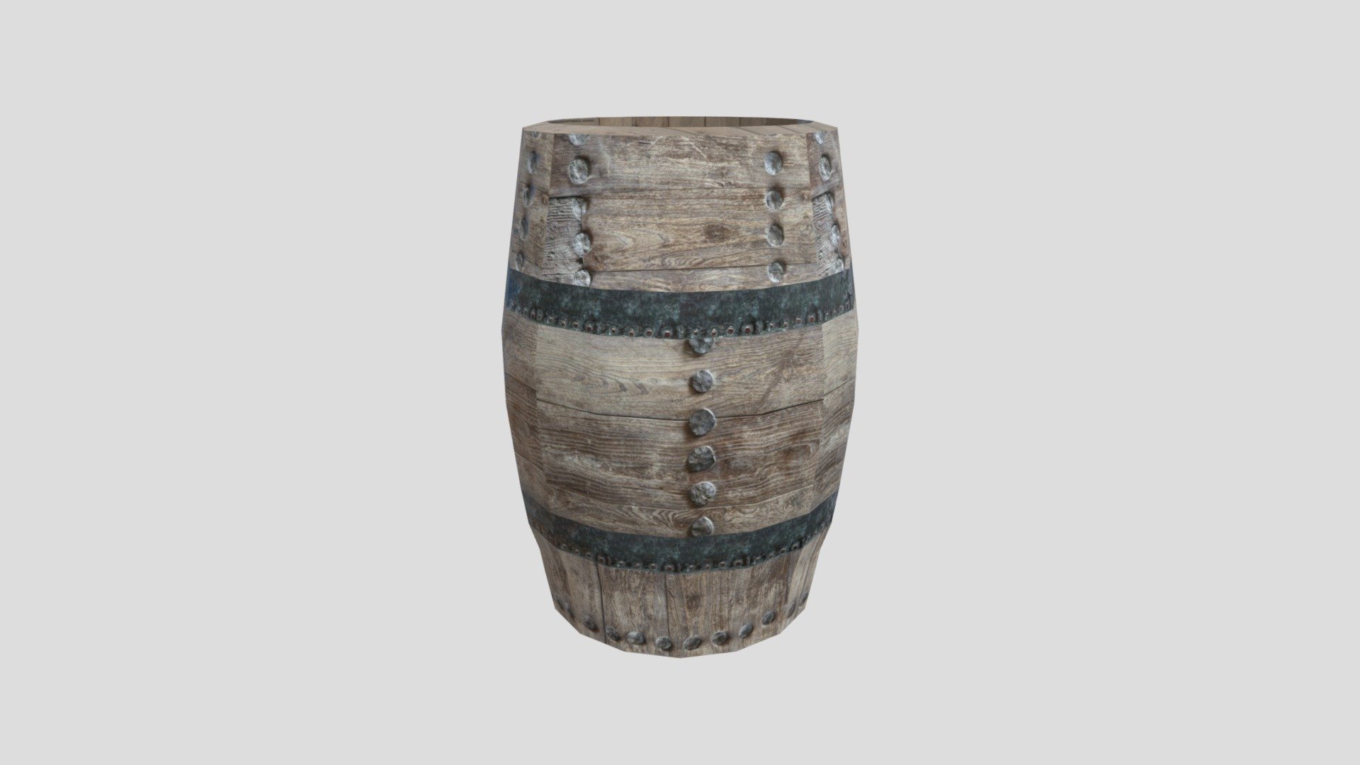 Medieval Barrel - Download Free 3D model by CarberyDigital [7851fd8 ...