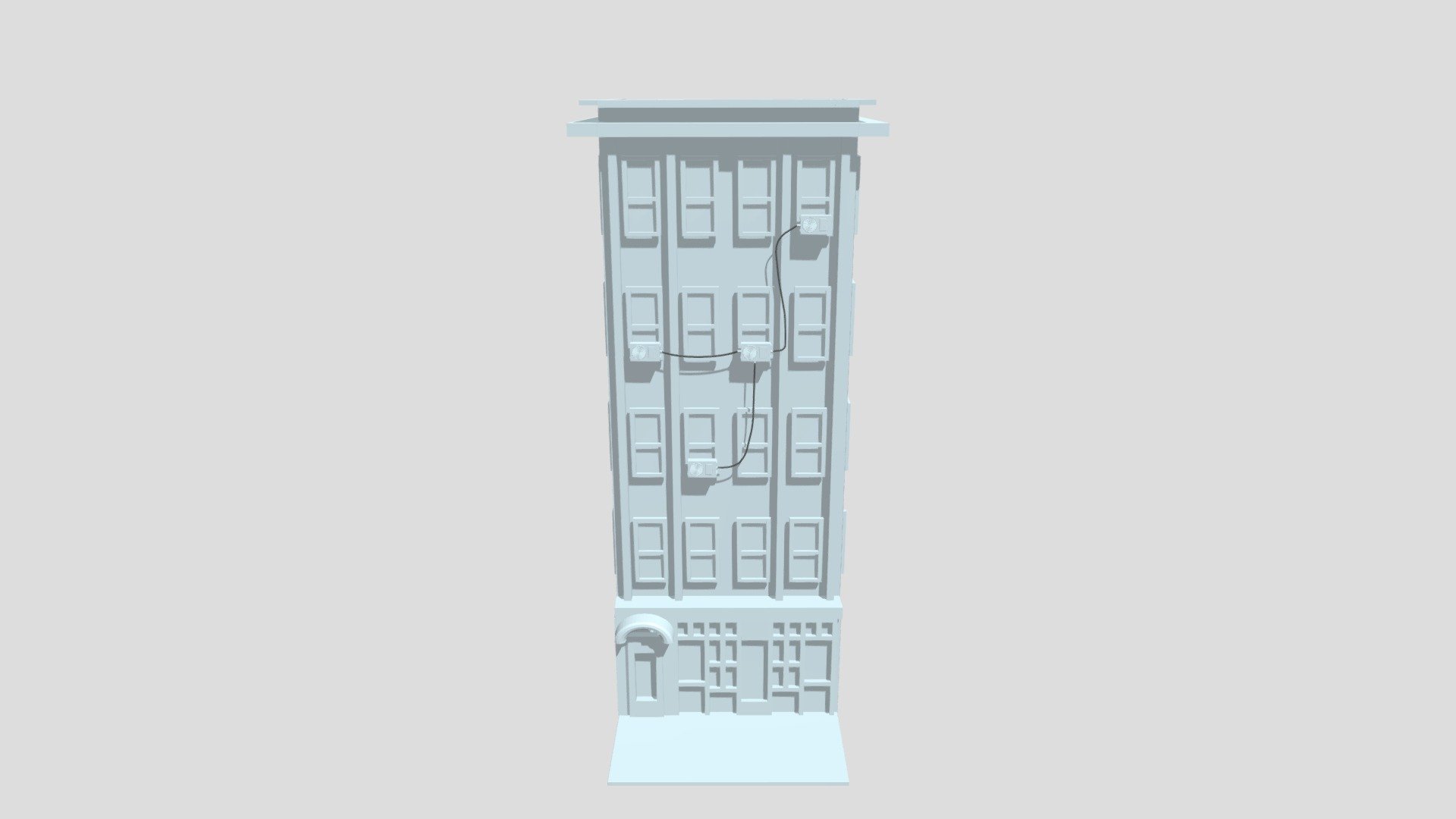 Building 1A - Download Free 3D model by CaptDanger [785384b] - Sketchfab