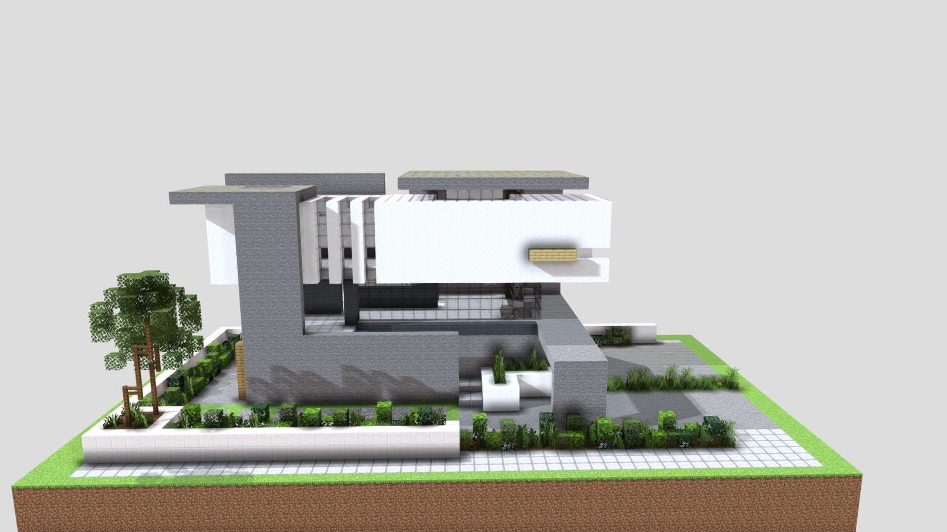 Minecraft Modern House - Download Free 3D model by jar (@jar9th ...