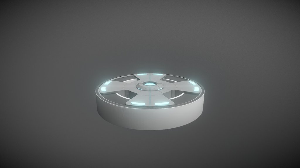 Sci Fi Disk - 3D model by Guci David (@GuciD) [7853e29] - Sketchfab