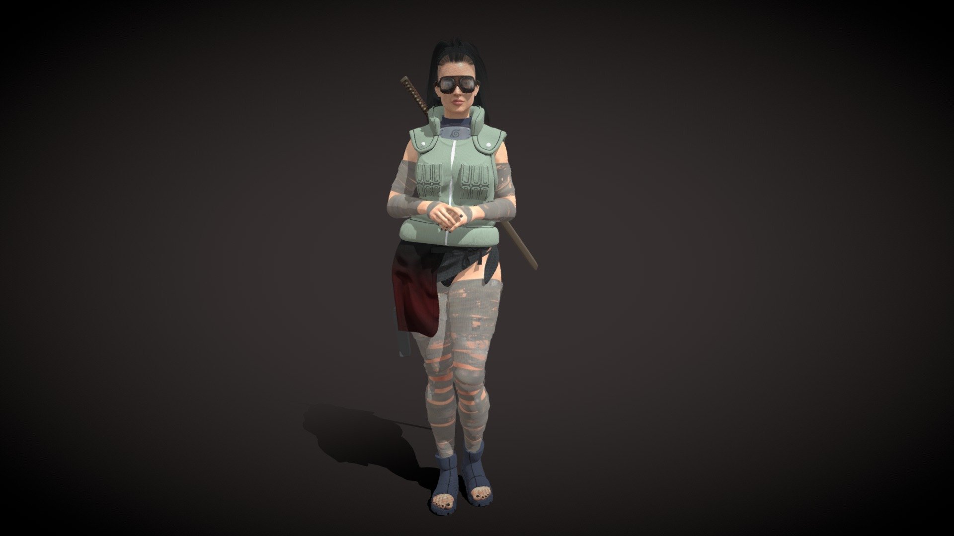 Konoha Shinobi woman - Download Free 3D model by Yudi.Anggara [7854817 ...