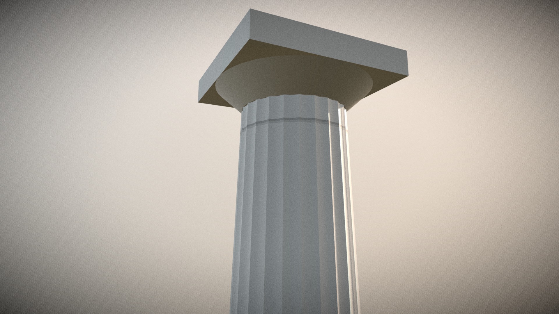 Doric Column: Animated Glossary - 3D model by Media Center for Art ...