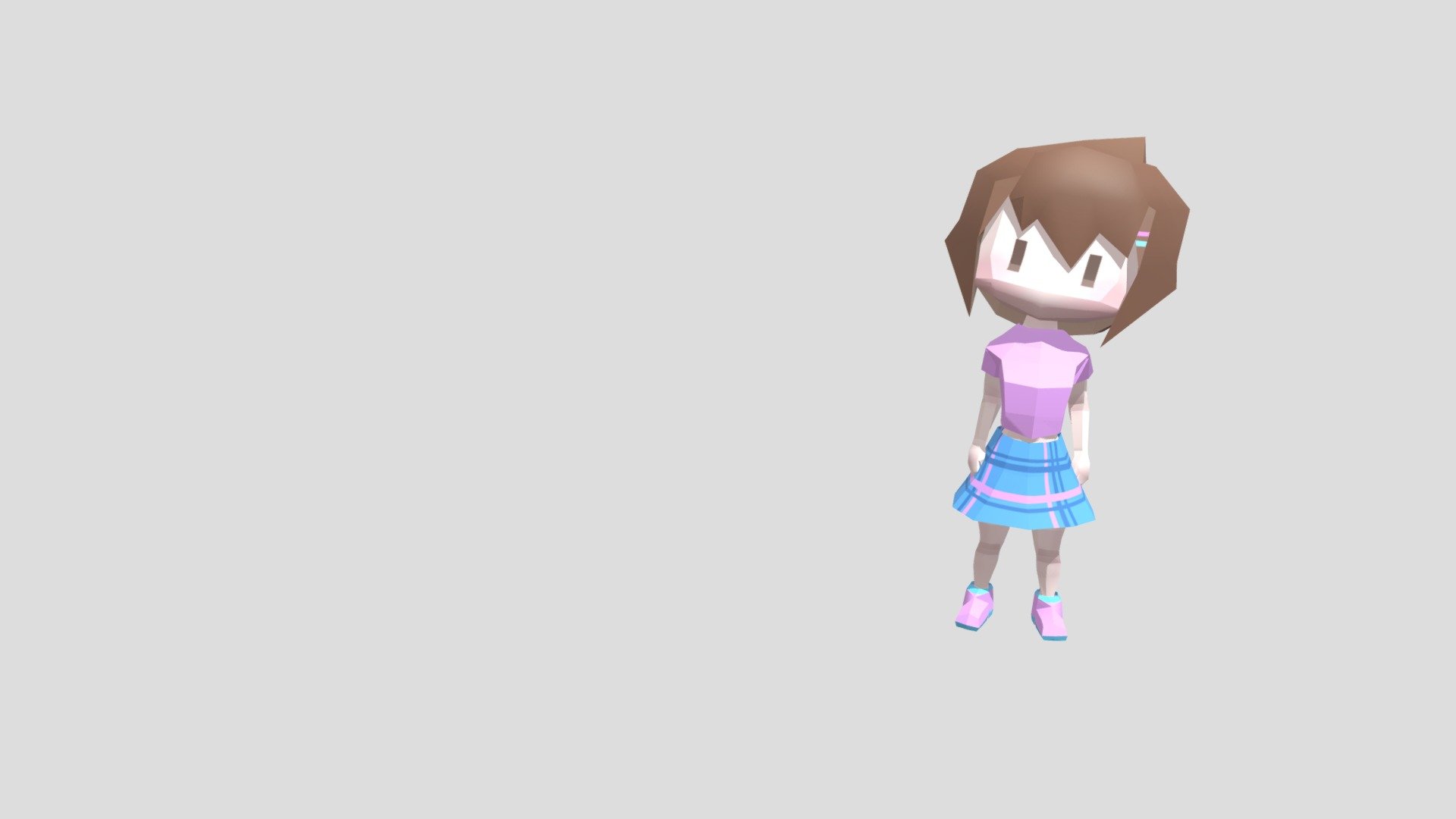 Animation_FemaleBuddy_Idle - 3D model by iroha (@iroha_) [7855c8b ...