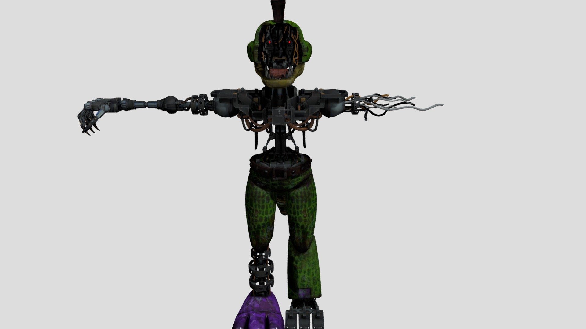 Ignited Monty - Download Free 3D model by skylajade69 [78563f8] - Sketchfab