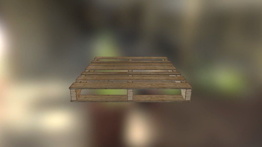 Pallet - 3D model by Sean Harlow (@sharlow) [7856998] - Sketchfab
