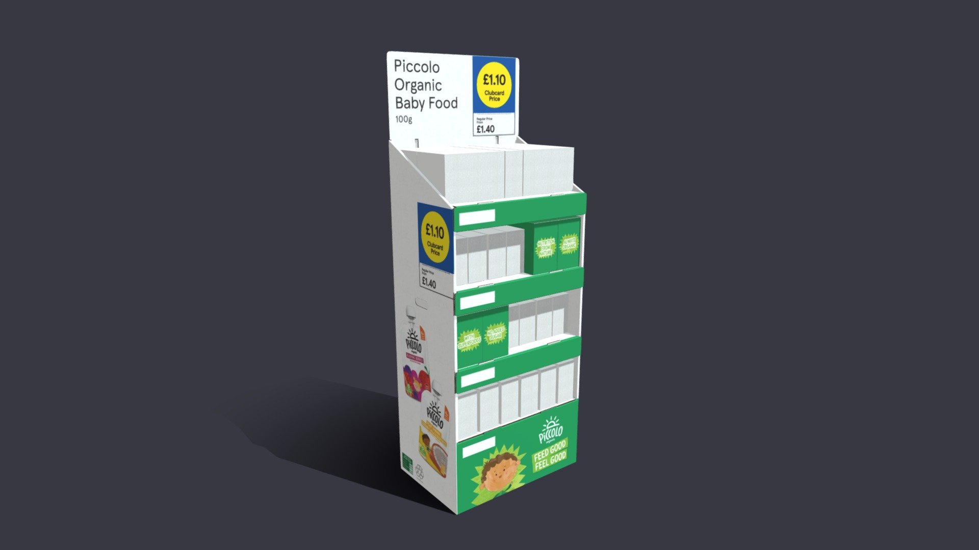 Piccolo Foods FSDU 20/02/24 - 3D model by Display Innovations (@display ...