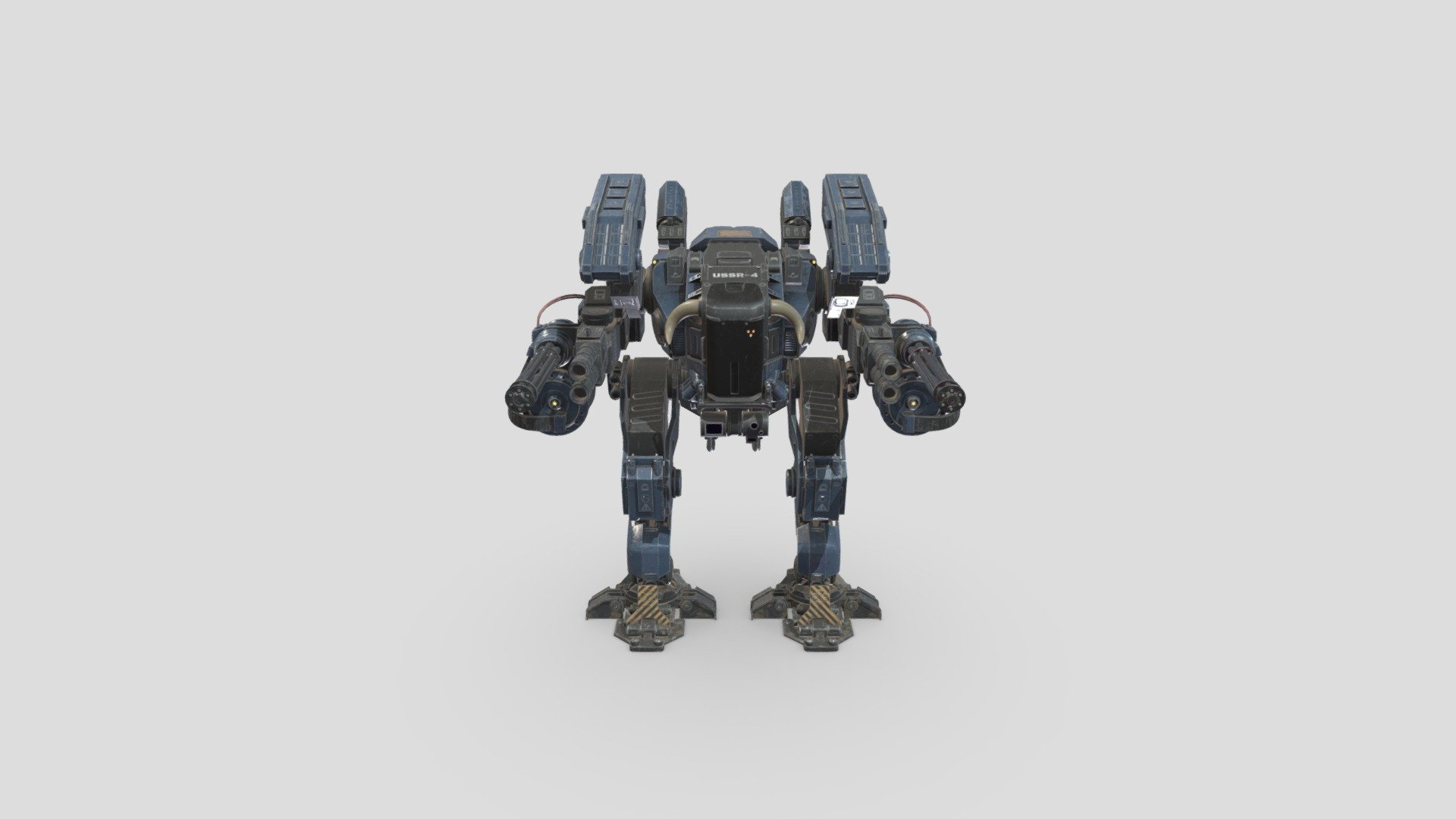 Mech-4 - 3D model by snestartom12 [7856d89] - Sketchfab