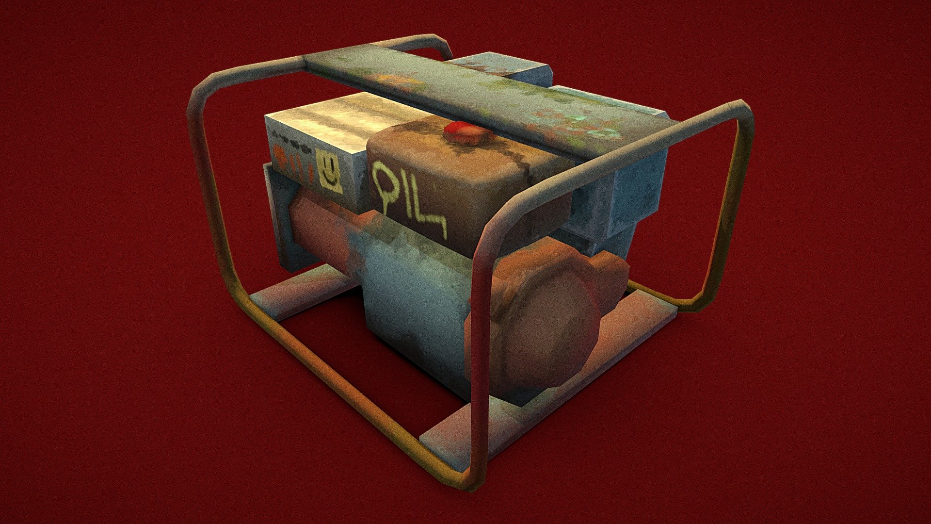 Stylized Electric Generator(2K) - Download Free 3D model by Minh Nguyen ...