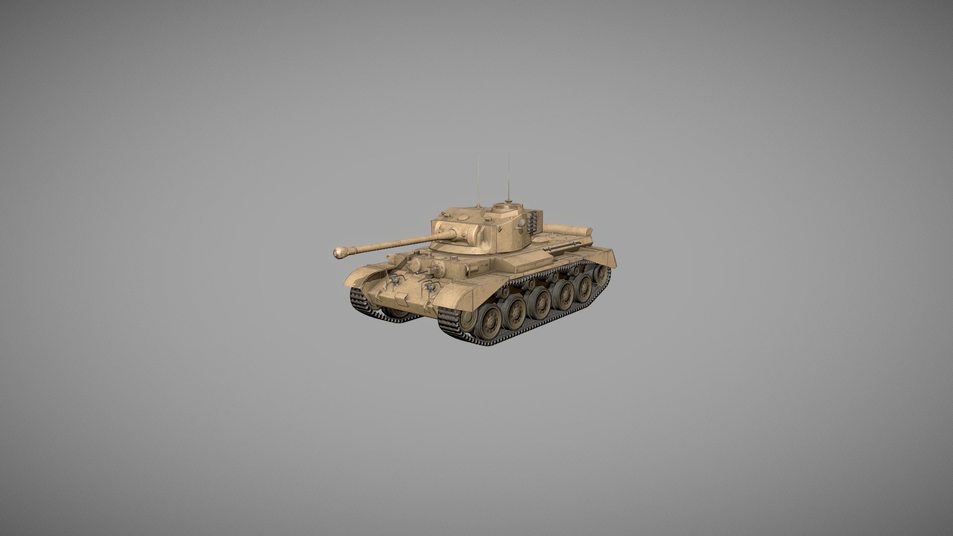 Tank Comet - 3D model by Aleks Shpik (@sasagromila) [78570a5] - Sketchfab