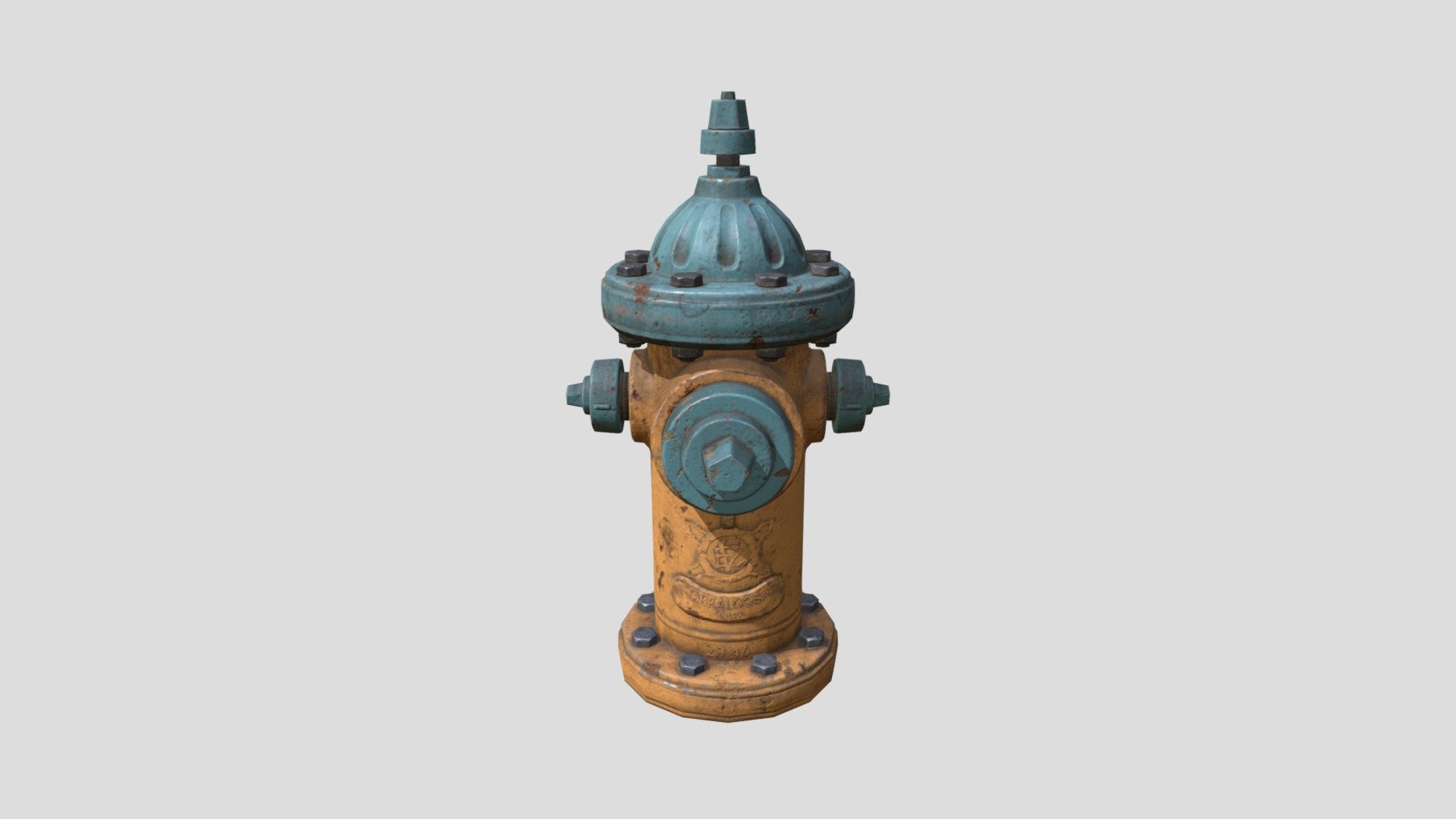 Old rusty hydrant - Download Free 3D model by Karpalo (@irish-shamrock) [78570a7] - Sketchfab