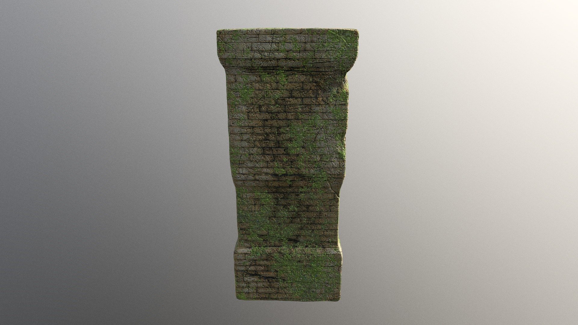 Eroded ancient tower - 3D model by Torgath (@Pavel.Sushonkov) [7857213 ...