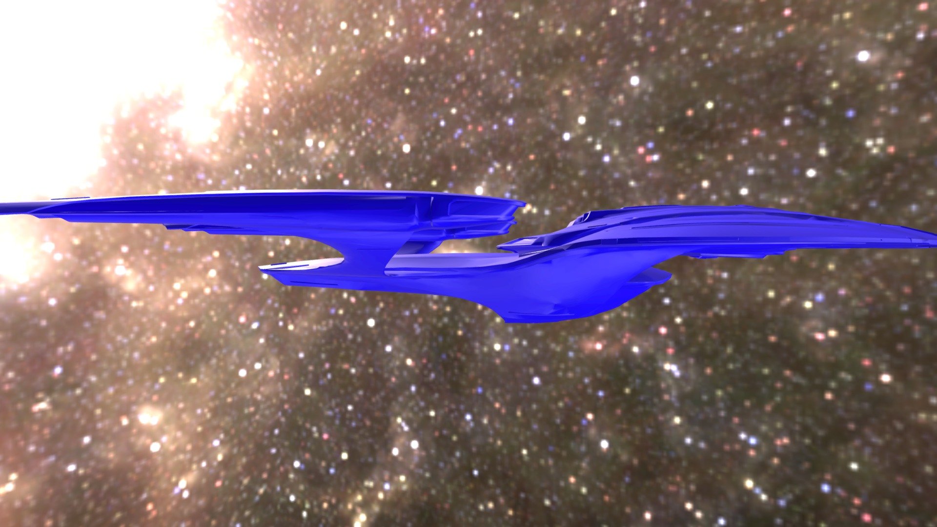 USS Enterprise NCC-1701-F Refit - Download Free 3D model by spencer ...