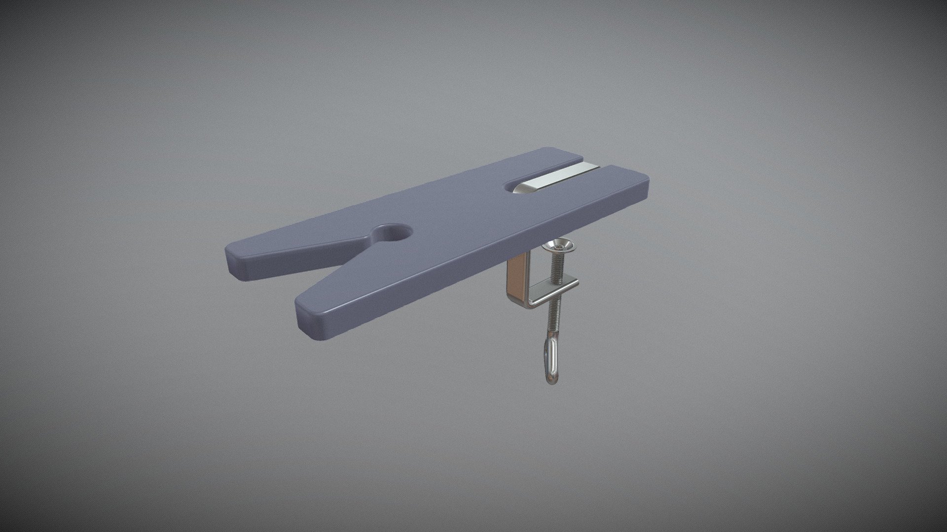 Zaagplankje met schroefklem - 3D model by Stichting Consortium ...