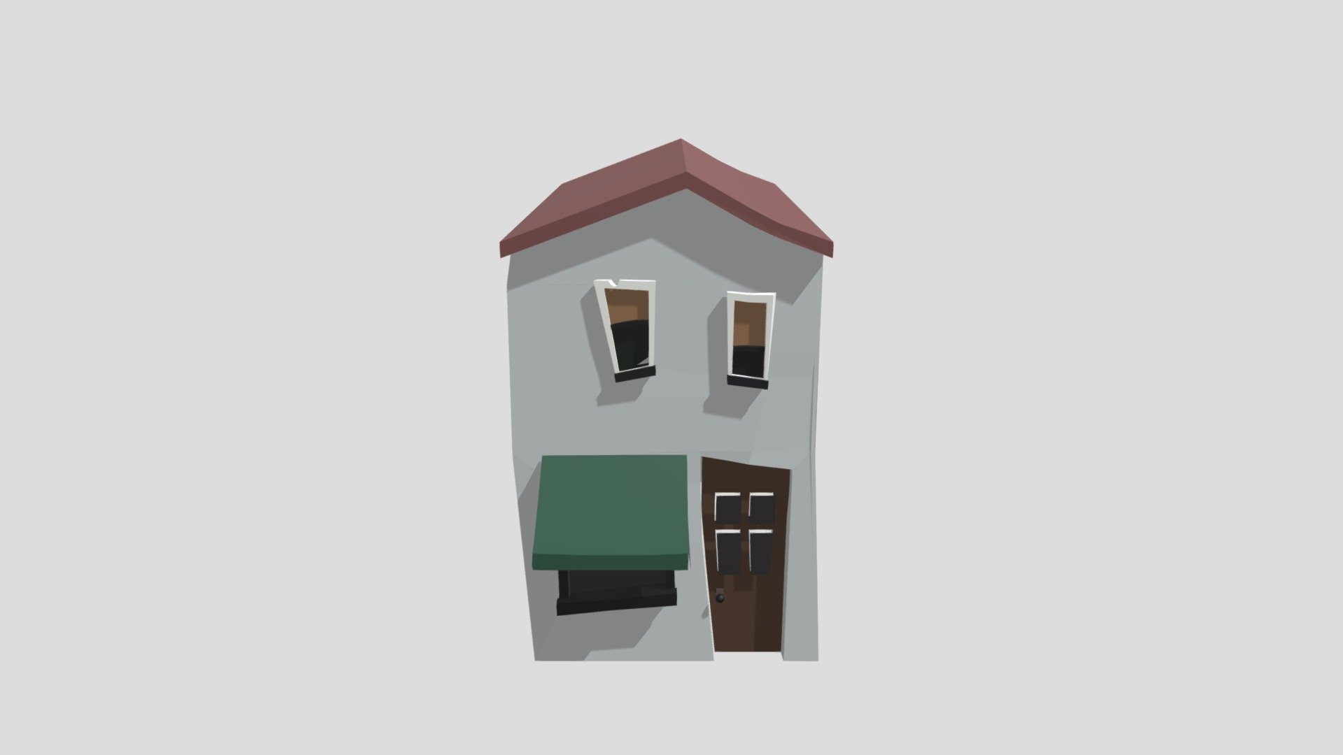 House Low Poly - 3D model by eyna [785a9db] - Sketchfab