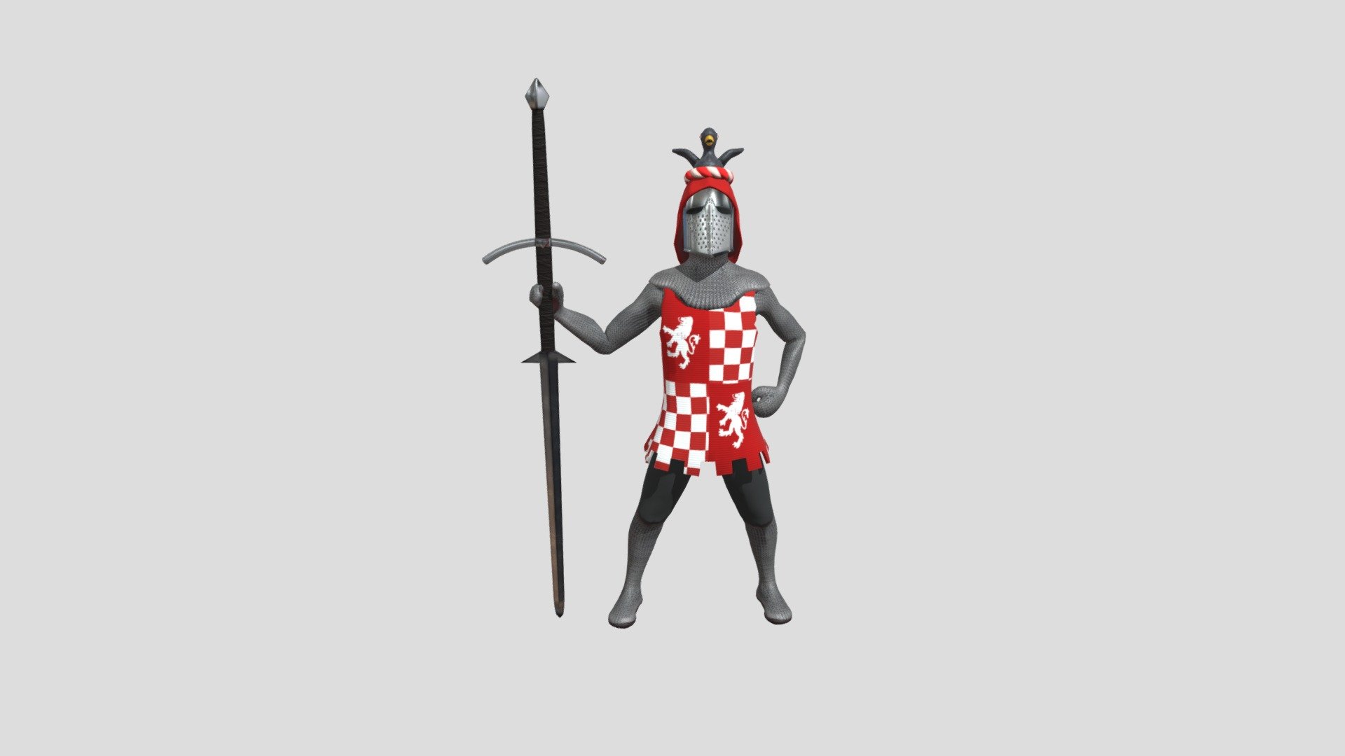 Temerius - Idle Animation - 3D model by Henrique Grecov (@Henrique ...