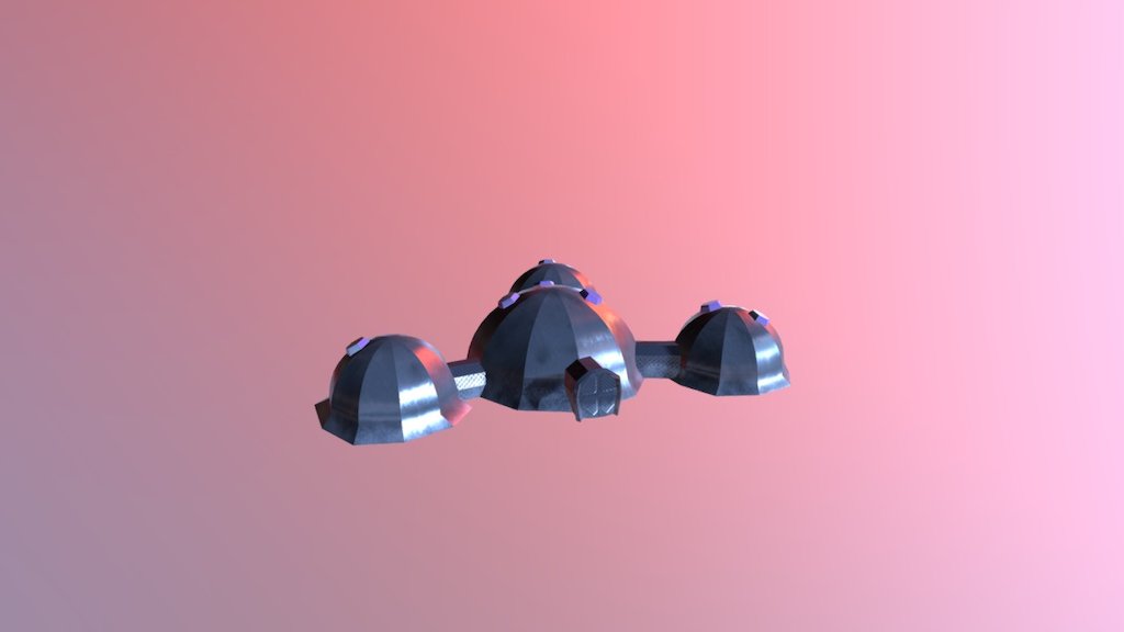 Moon Base - 3D model by Palompa27 [785c12f] - Sketchfab