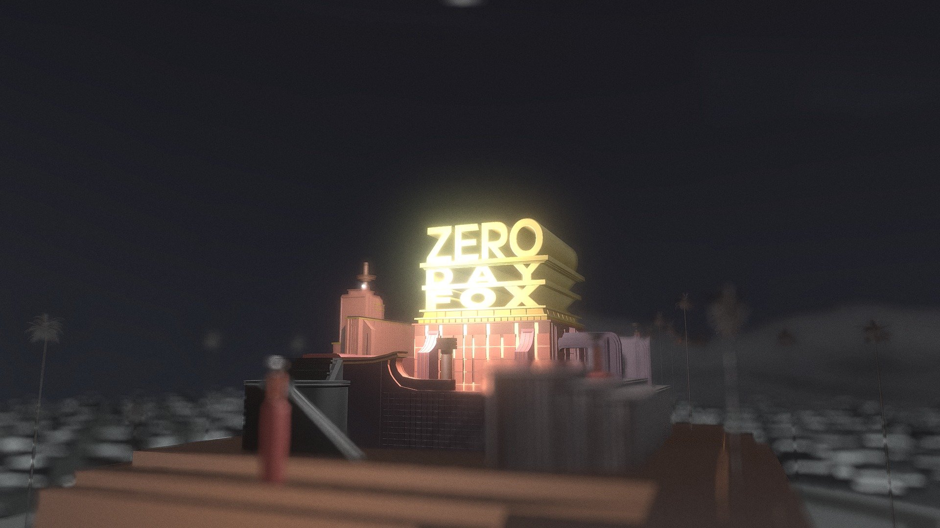 zero day fox 2014 logo remake - 3D model by matysekzejda73 [785c8c4 ...