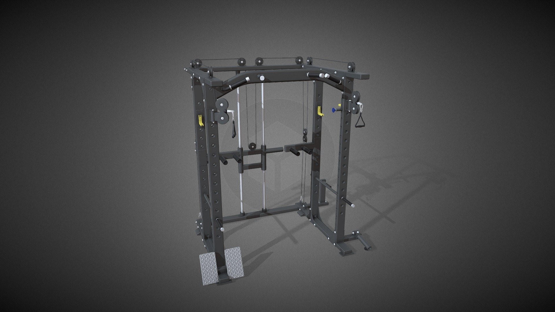 Gym equipment - 3D model by Logic view (@mageshr67) [785cb33] - Sketchfab