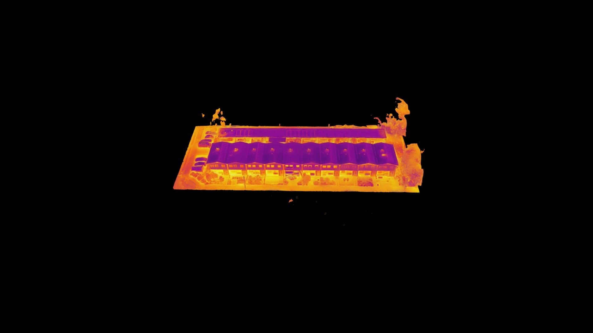 Gevels koop-huur woningblok - Download Free 3D model by warmbeeld ...