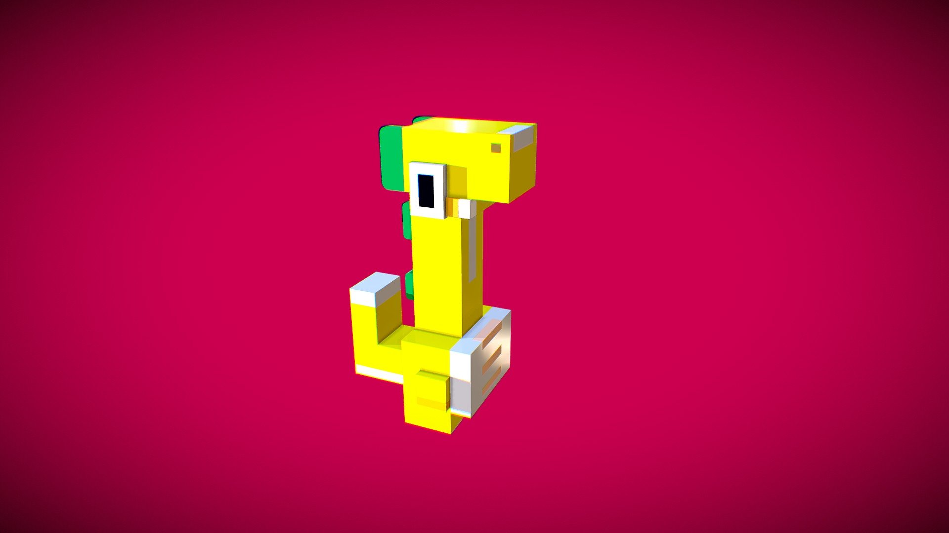 Voxel Dino - Download Free 3D model by besturkan [7860e48] - Sketchfab