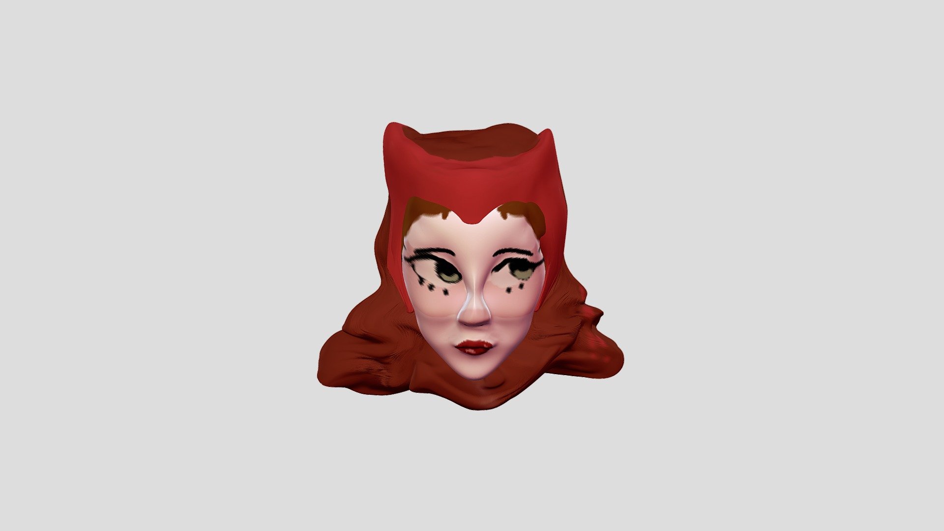 Wanda Maximoff - Download Free 3D model by beetlejuice12 [7861bc3 ...