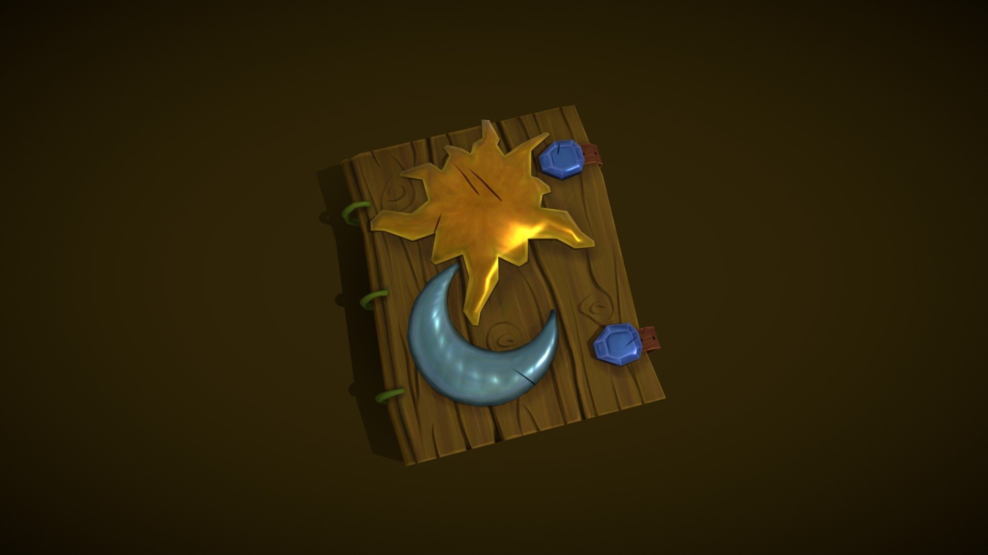 Magic Book Low-poly - Download Free 3D model by TridentCorp [7861e66 ...