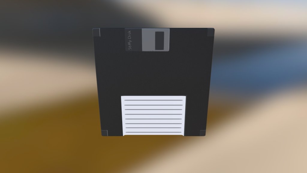 Floppy Disk - 3D model by DamienHeathcote [7862b43] - Sketchfab