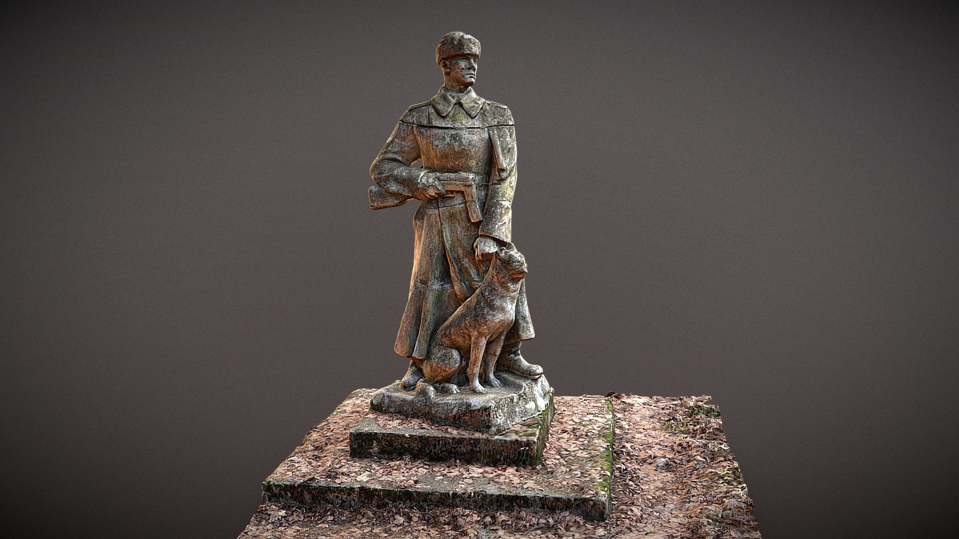 Border Patrol with Dog - 3D model by zebra_pozer [78632e4] - Sketchfab
