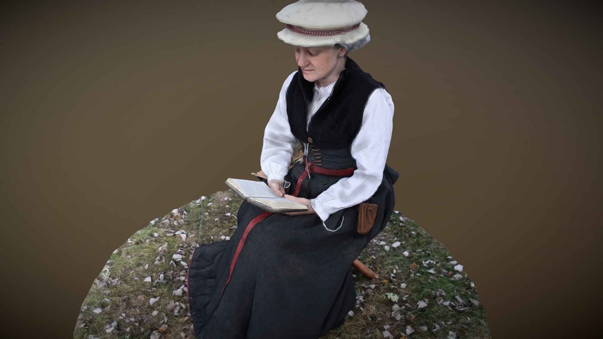 Tudor Woman Reading - 3D model by Beer Knight (@dontshootnow) [7864371 ...