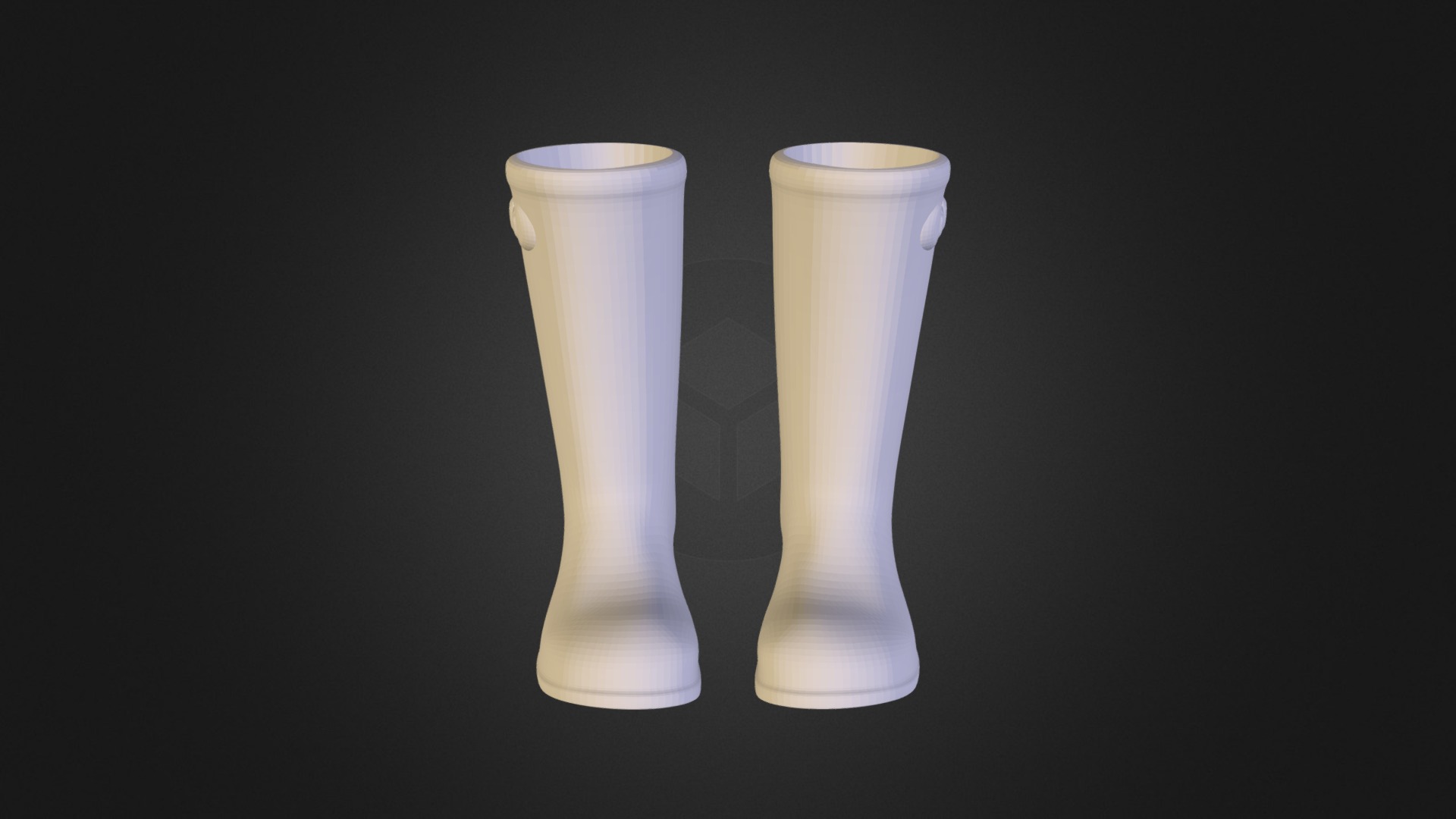 Makies Wellington Boots - 3D model by 3dindustries [7865edb] - Sketchfab
