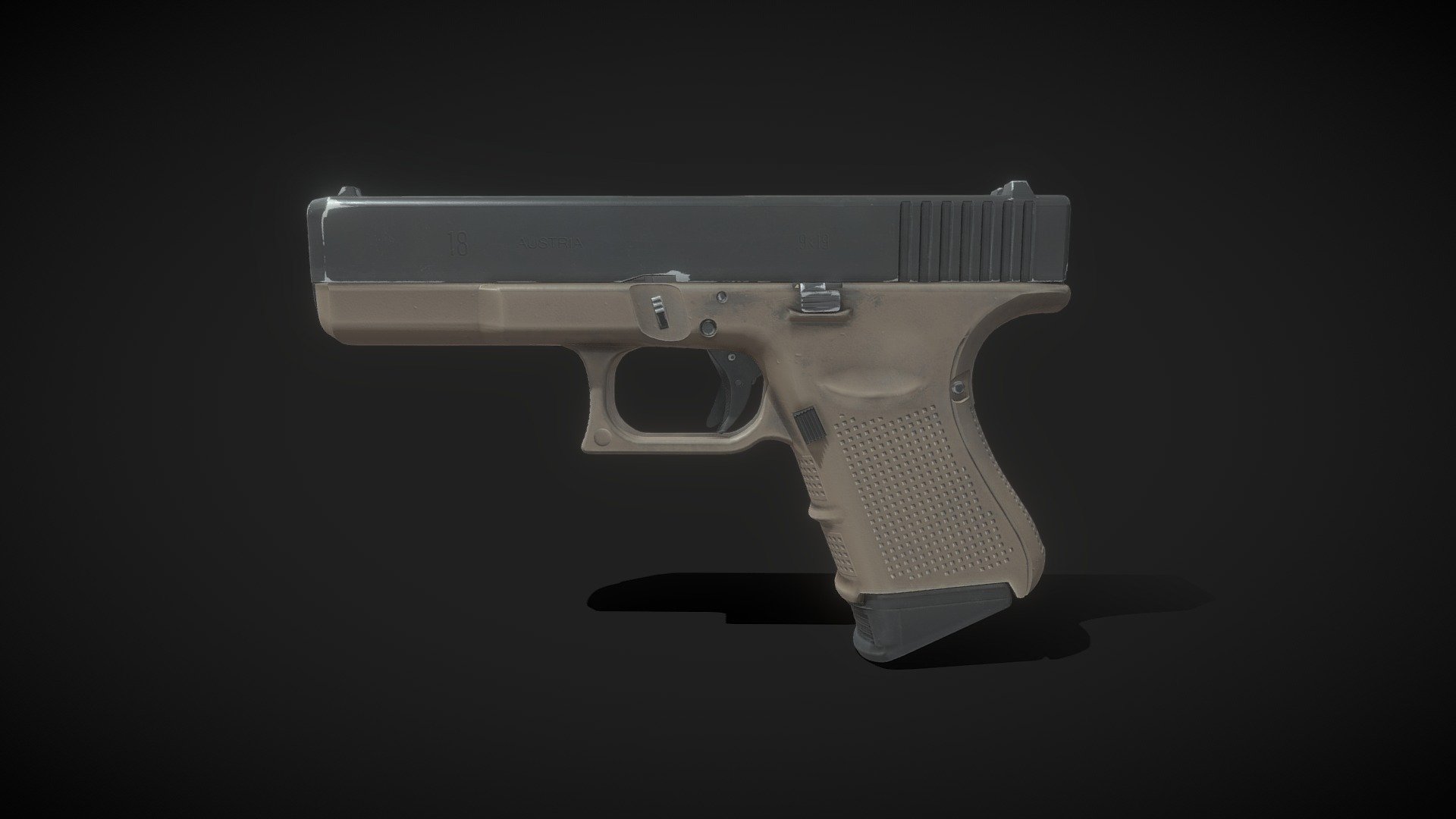 Glock18 CS2 - Download Free 3D model by blazitt [78665d1] - Sketchfab