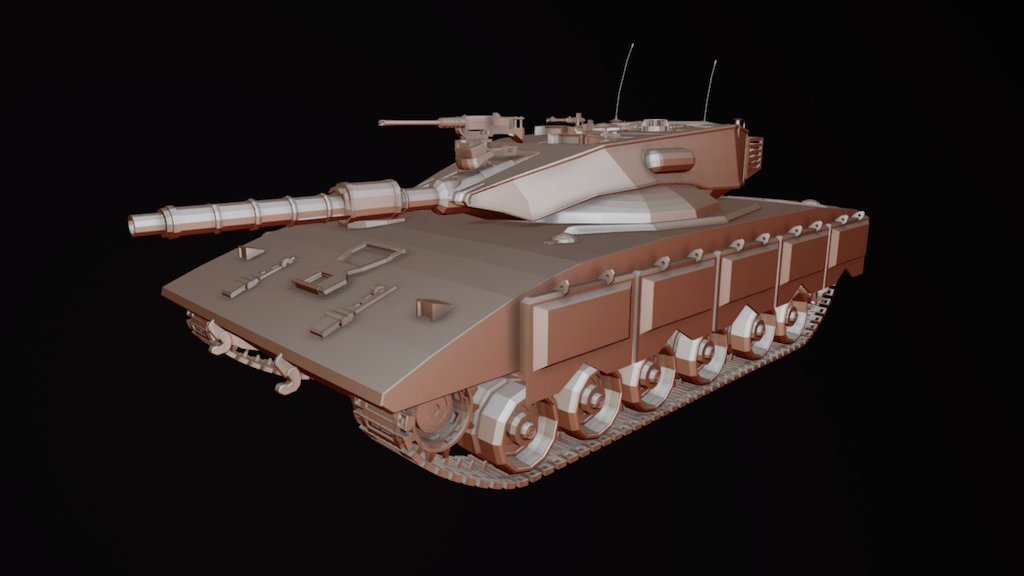 Merkava - Download Free 3D model by TankStorm [786673a] - Sketchfab