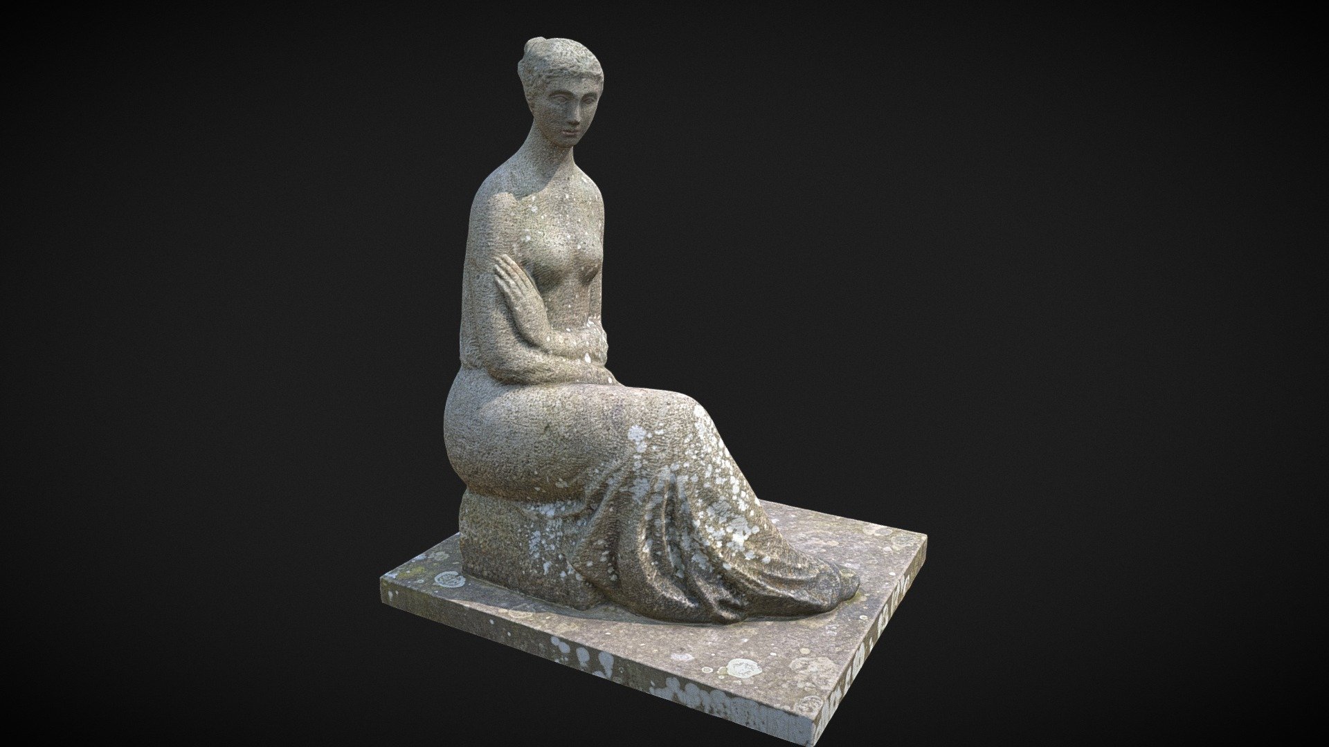 Statue - 3D model by weilongxwolf [78672a0] - Sketchfab