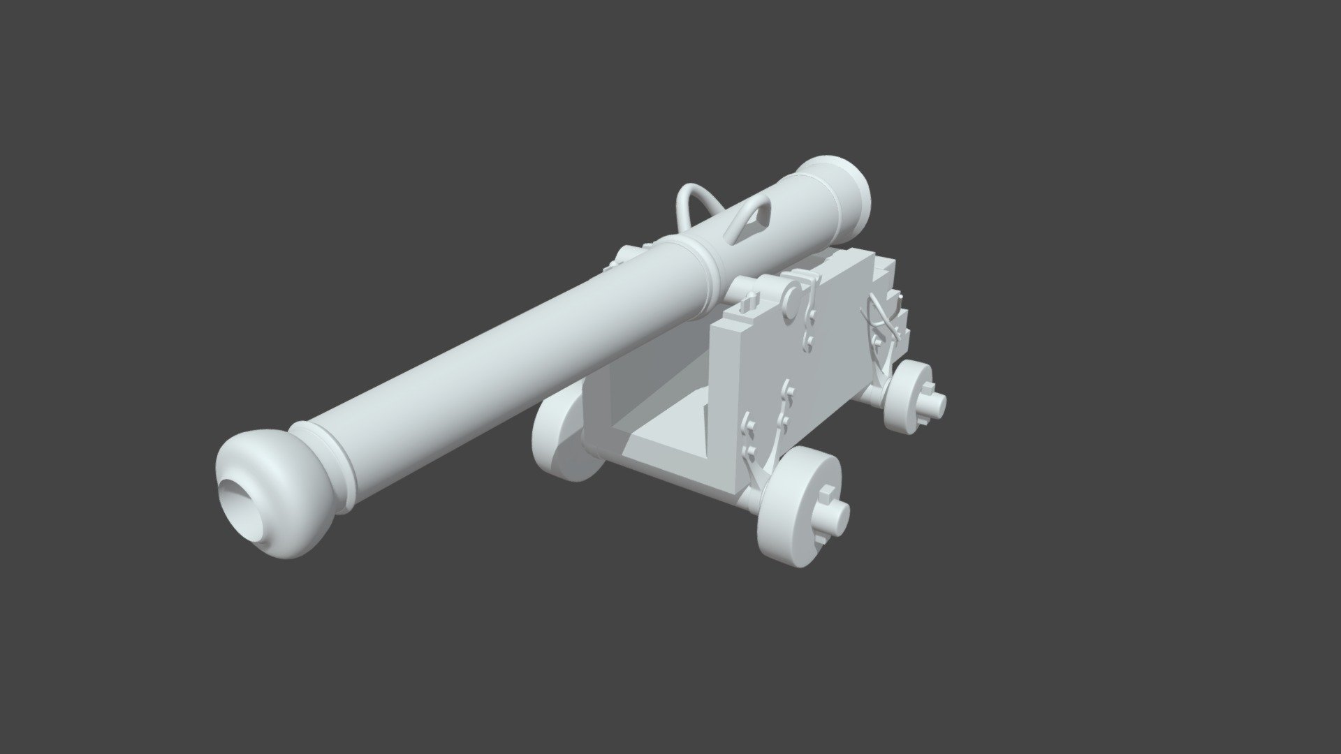 High Resolution Cannon - Download Free 3D model by rnfisher [786c03d ...