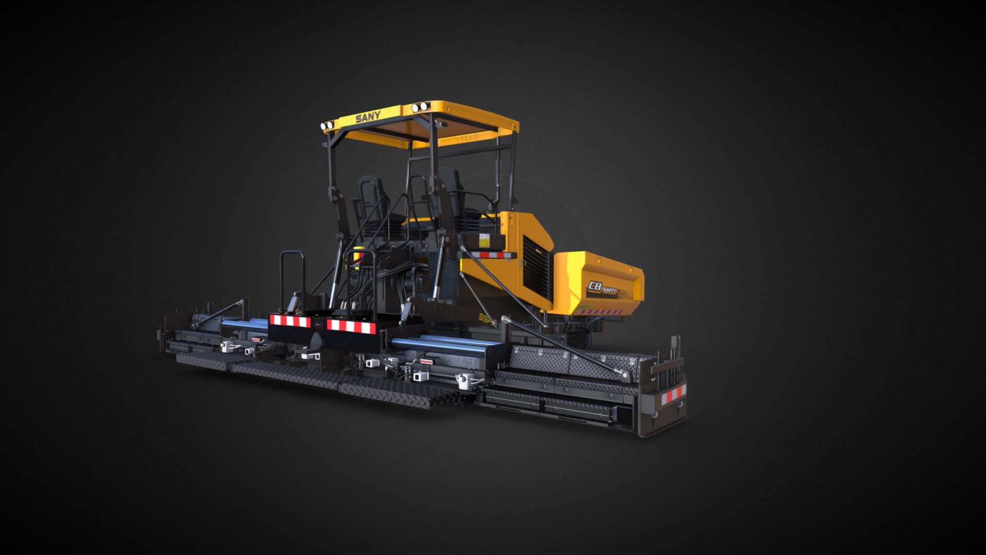 Sany SSP90C-8 - 3D model by MSR-Group (@3Dmsr-group) [786c181] - Sketchfab