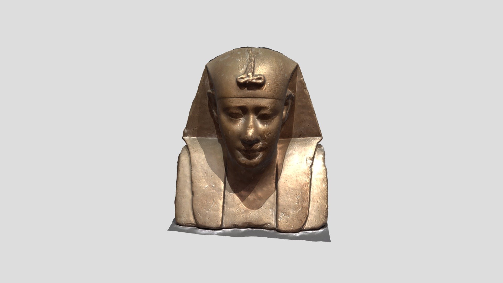 PHARAOHS BUST QUEEN NEFERTARIS EGYPT - Download Free 3D model by ...