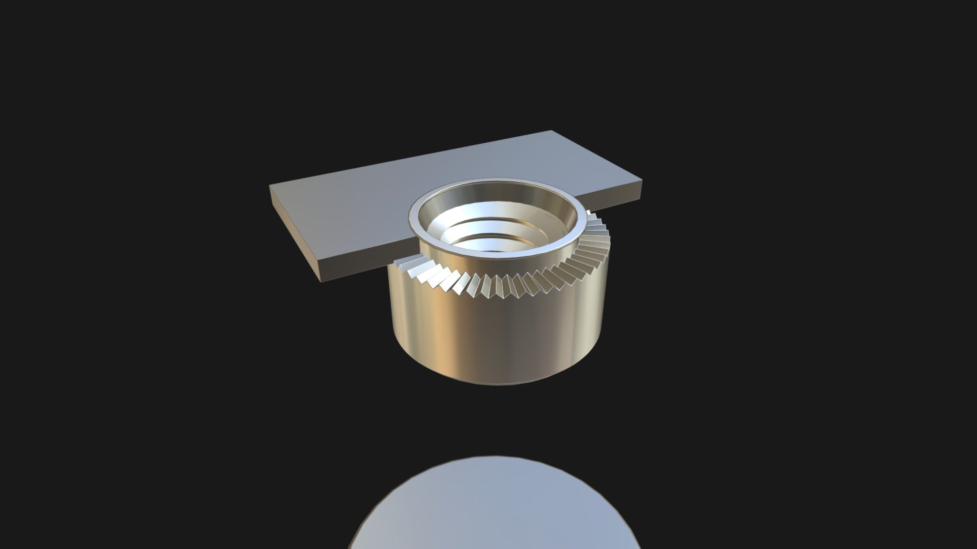 Rivet Bush - Serrated Face Mini - 3D model by TR-Fastenings [786d59a ...