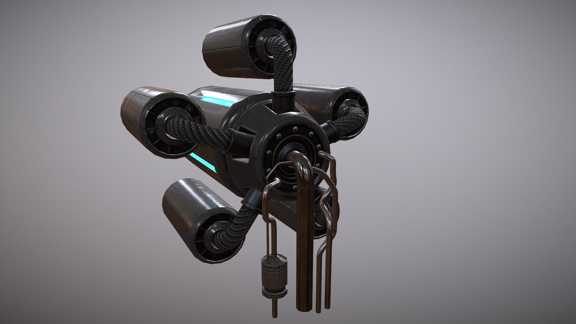 SciFi Generator - 3D model by Yves Felix (@yvesfelix) [786daf8] - Sketchfab