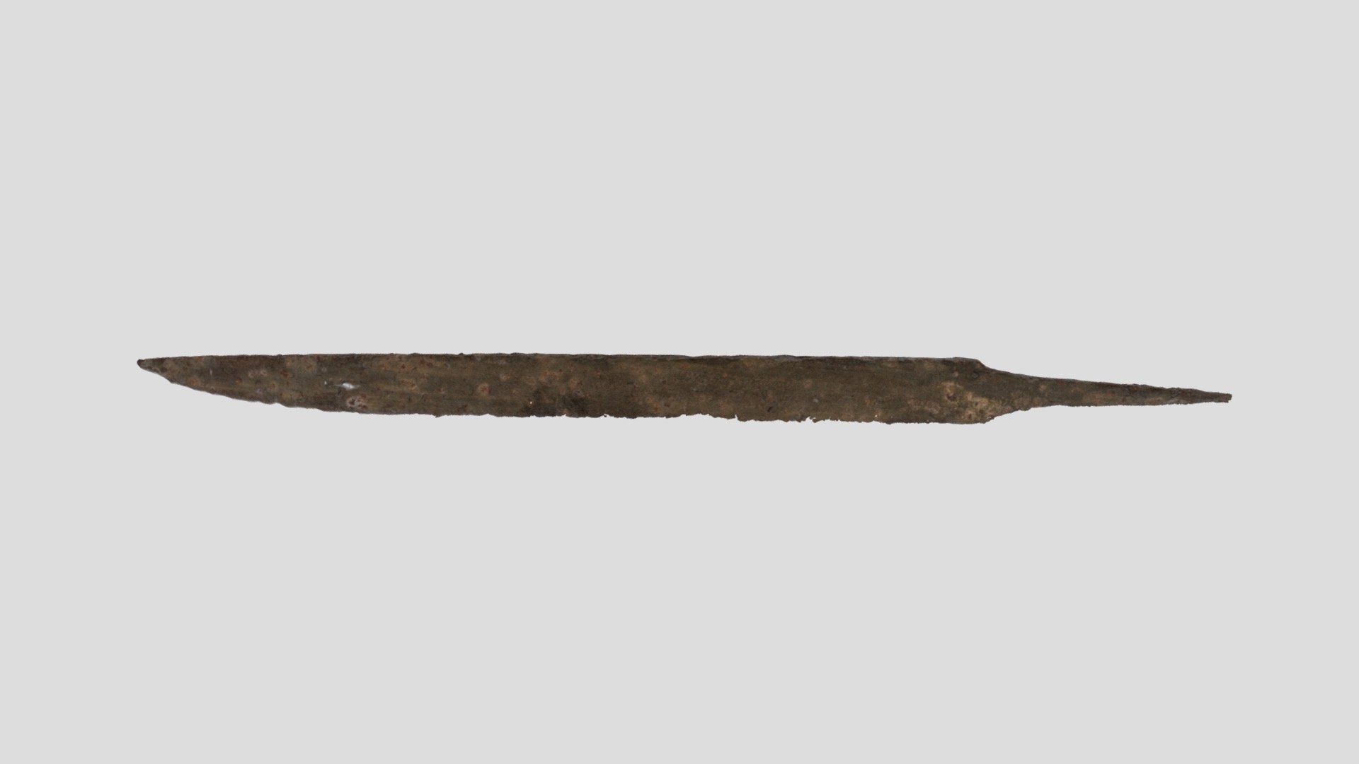 Single-edged sword - 3D model by Saaremaa Museum (@SaaremaaMuseum ...