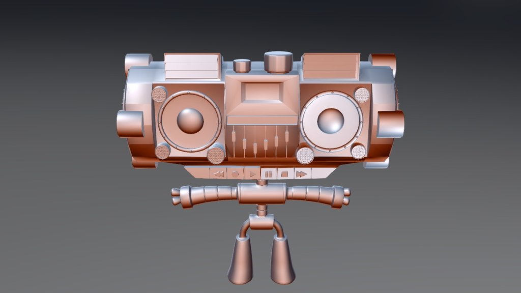 Boombot1 - 3D model by obed [786f8f0] - Sketchfab