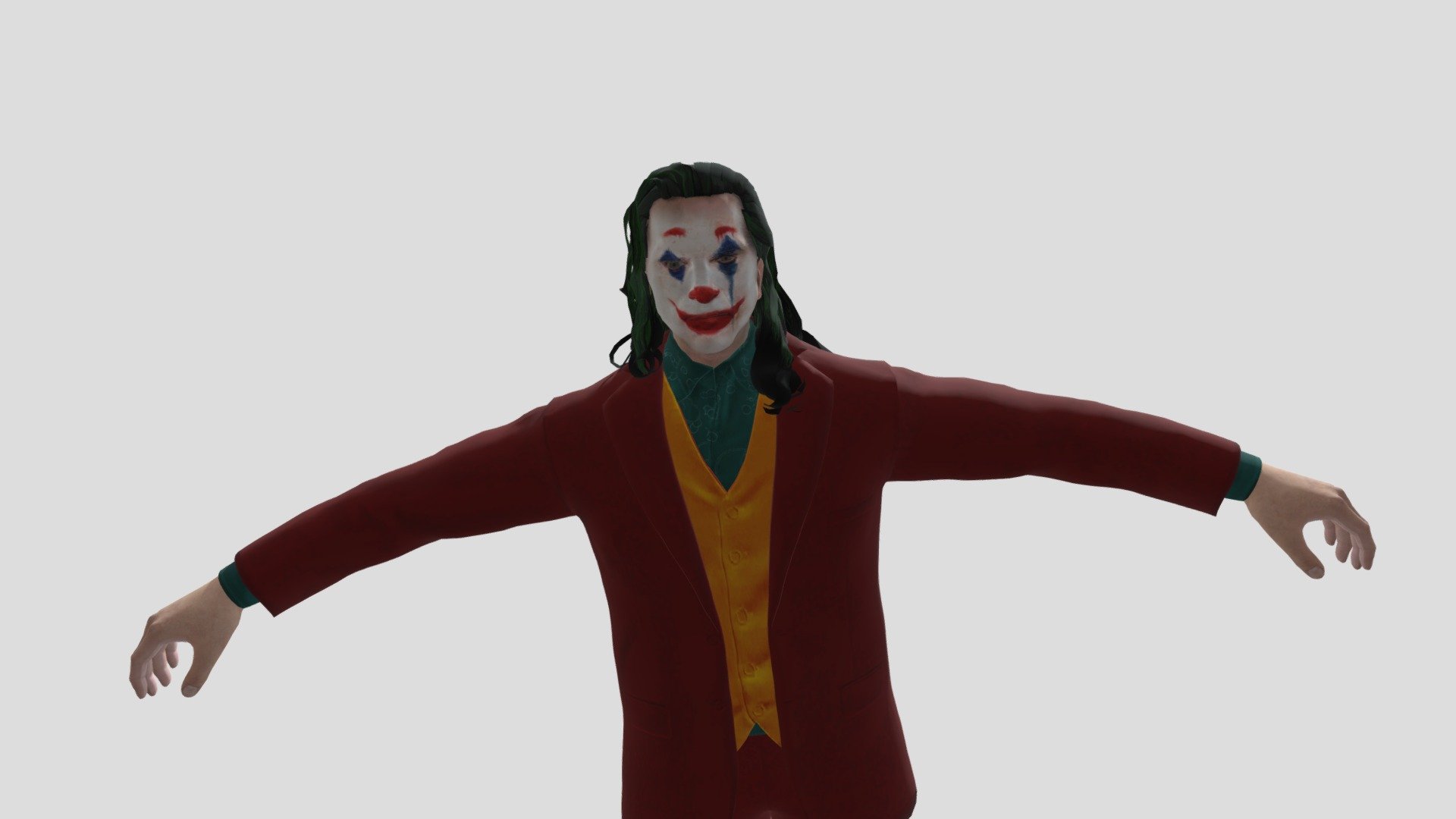 Joaquin Phoenix Joker 2019 - Download Free 3D model by Framen ...