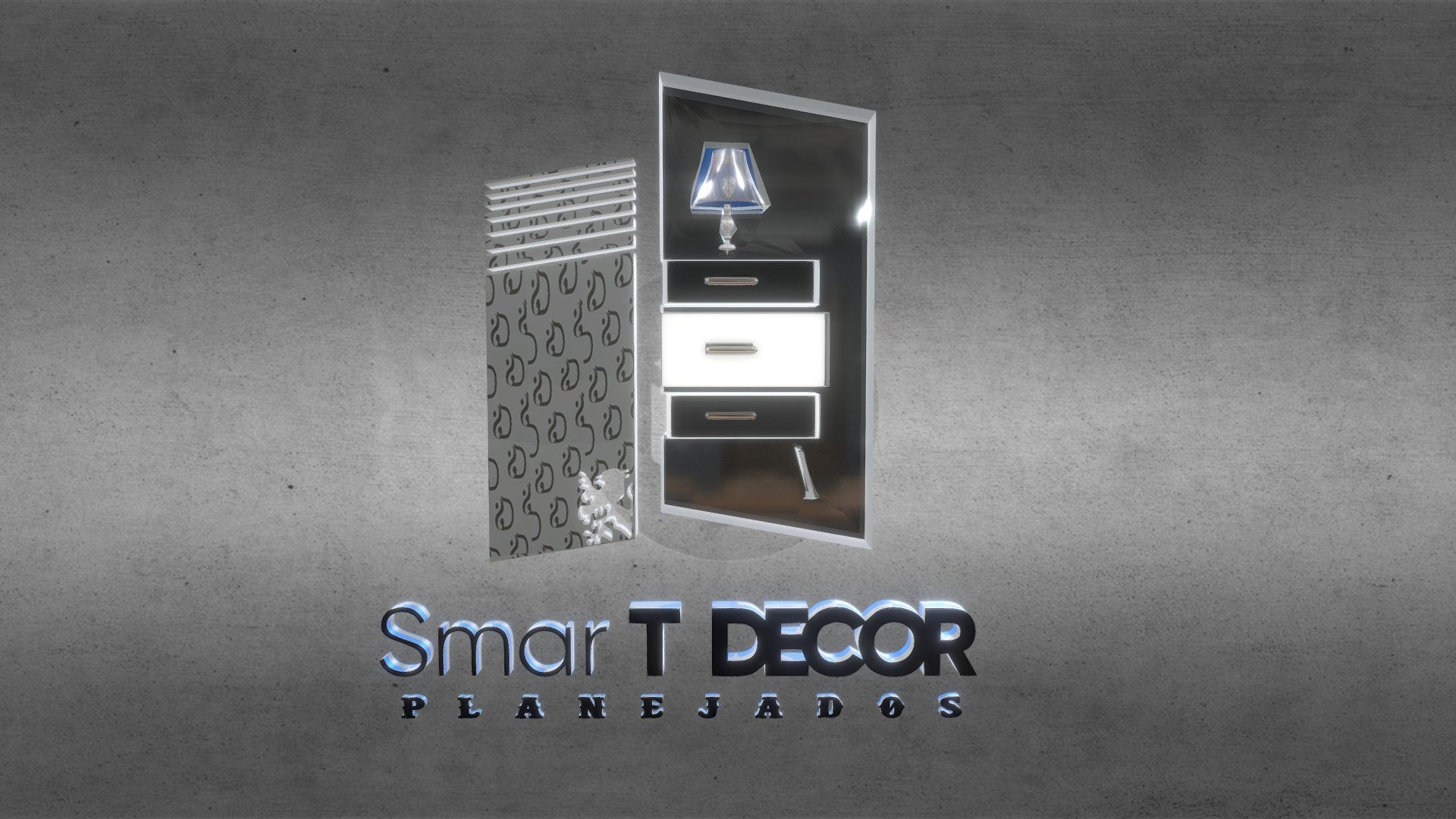 Smart_Decor_blue_logo3D - Download Free 3D model by 3DBCSTUDIO (@cobra ...